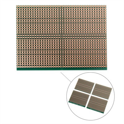 SB5 - CIRCUIT-TEST Solderable Breadboard, Snappable 73 x 97mm, 266x4 ...